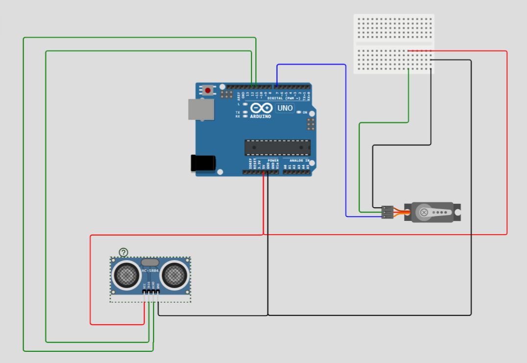 Arduino – Servo Control with Ultrasonic Sensor – Elec Innovation